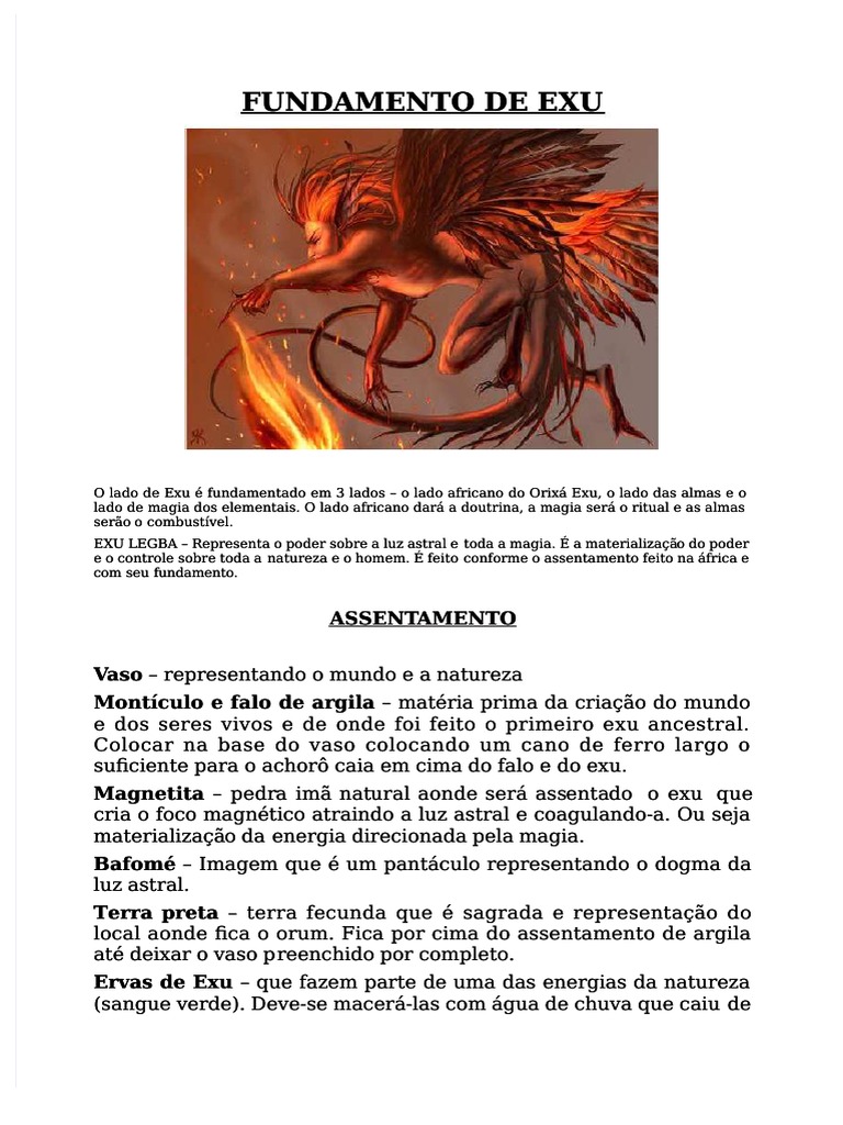 Fundamento de Exu | PDF