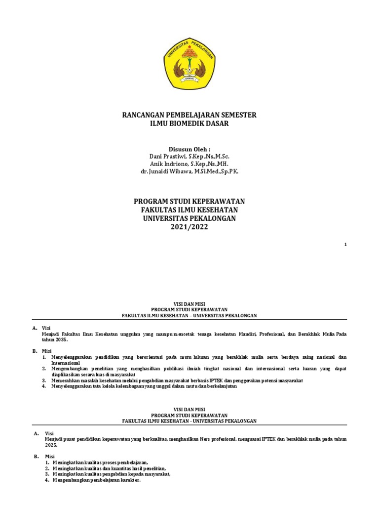 RPS - Ilmu Biomedik Dasar | PDF