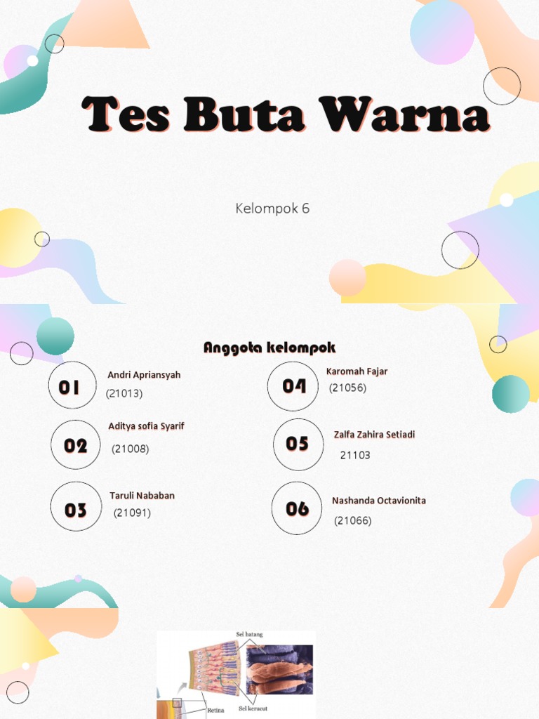 Panduan Tes Buta Warna dan Klasifikasinya | PDF