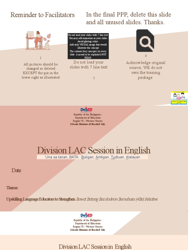 Official Template For The LAC Session in English | PDF | Communication ...
