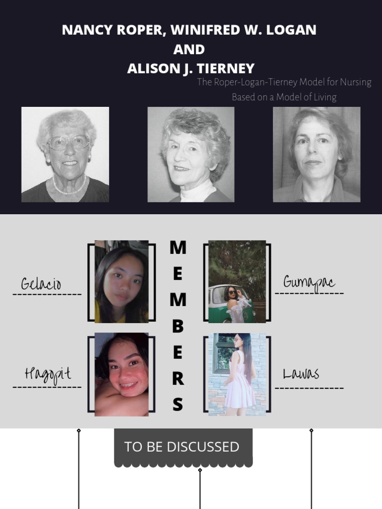 Nancy Roper Winifred W. Logan and Alison J. Tierney 1 | PDF | Health ...