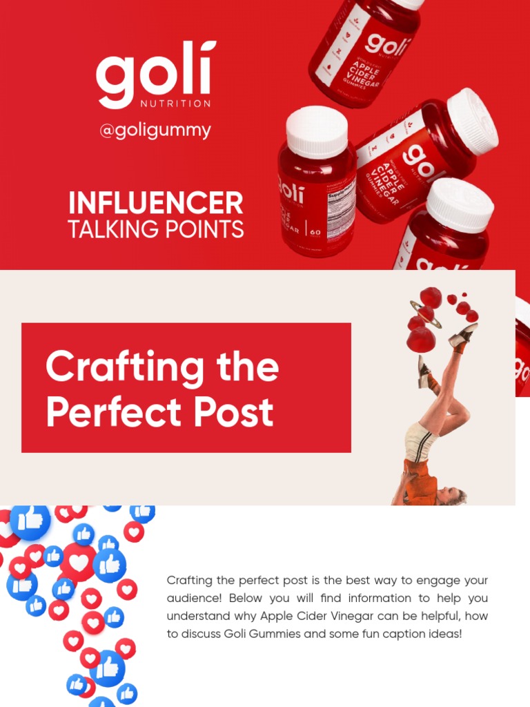 Goli InfluencerTalkingPoints 20201106-US | PDF | Weight Management ...