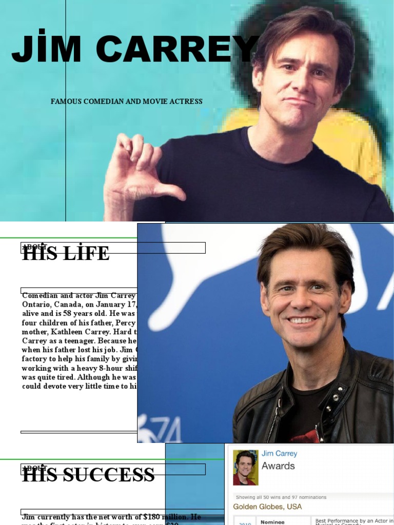 Jim Carrey Biography | PDF