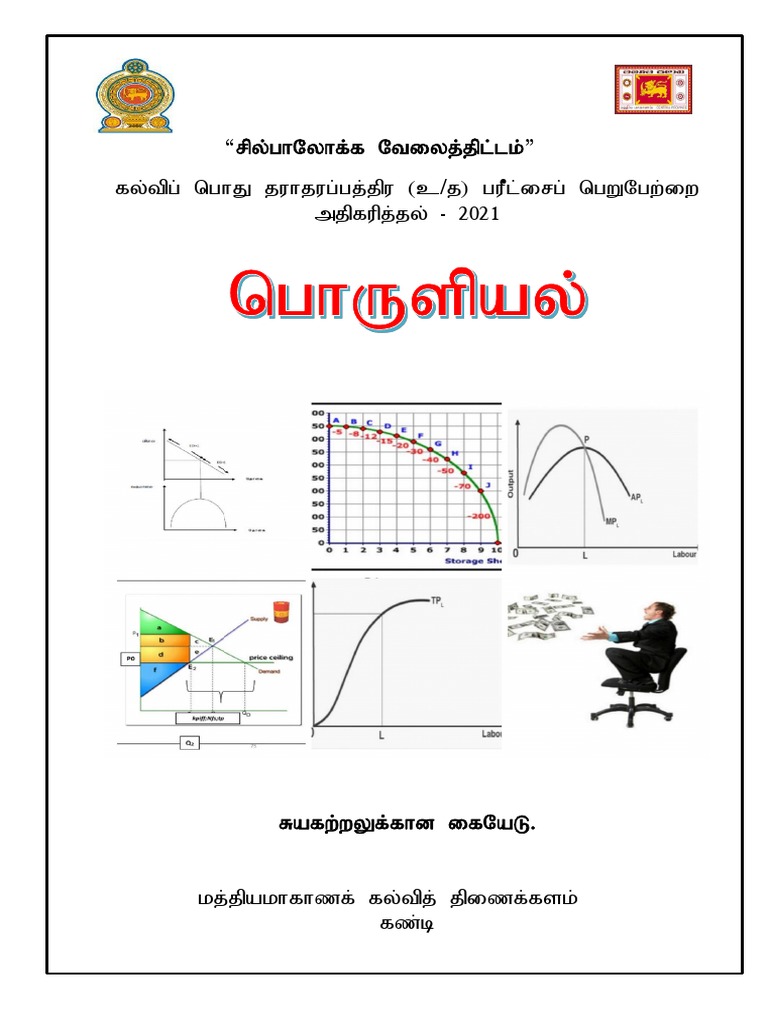 GCE Advanced Level - Economics - சுய கற்றலுக்கான கையேடு 2021 (தரம் 12 ...