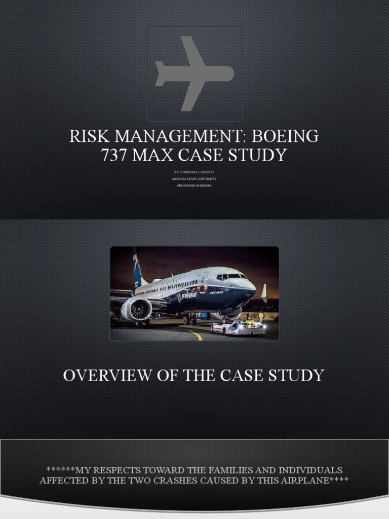 Boeing 737 Max Case Study | PDF | Aircraft | Transport