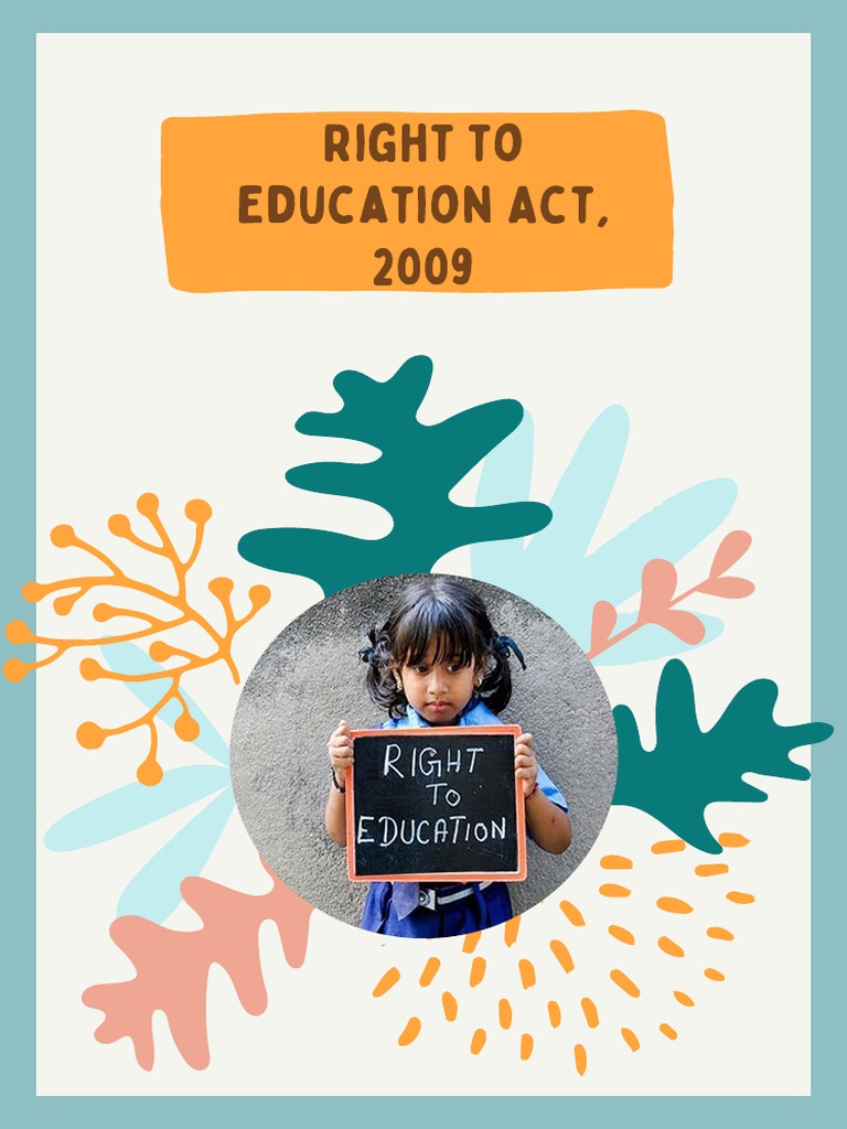 Key Provisions and Rights Under the Right to Education Act, 2009 | PDF