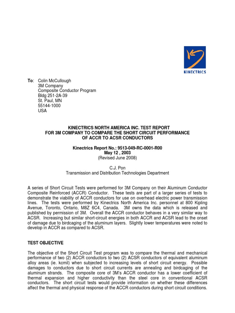 94-477 - 795 SCT On Accr - Acsr | PDF | Thermocouple | Electrical Conductor