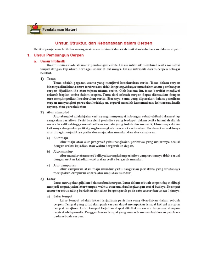 Struktur Cerpen | PDF