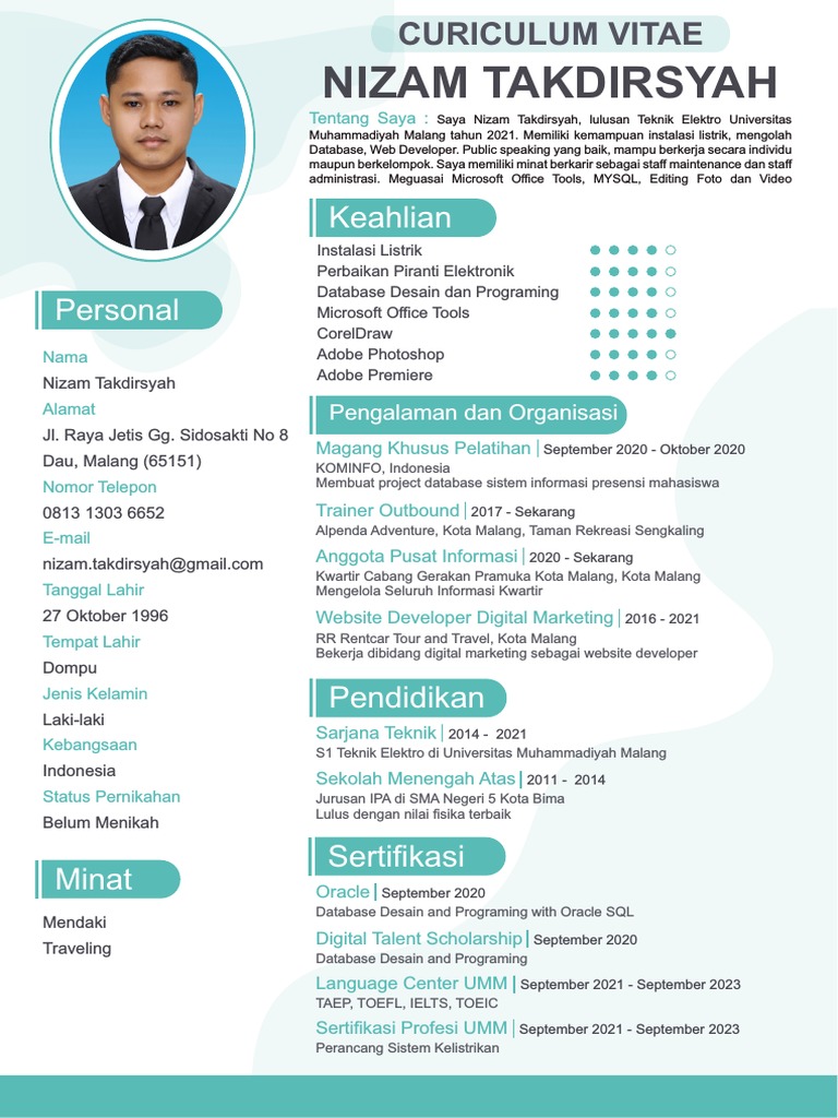 CV Nizam Baru | PDF