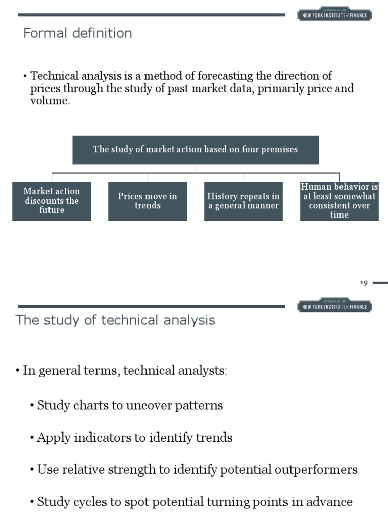 Understanding Technical Analysis Basics | PDF | Technical Analysis | Stocks