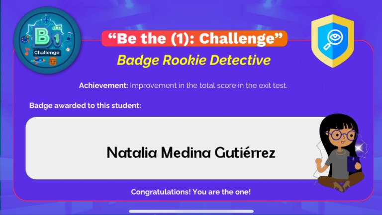 Rookie Detective Badge Awarded | PDF