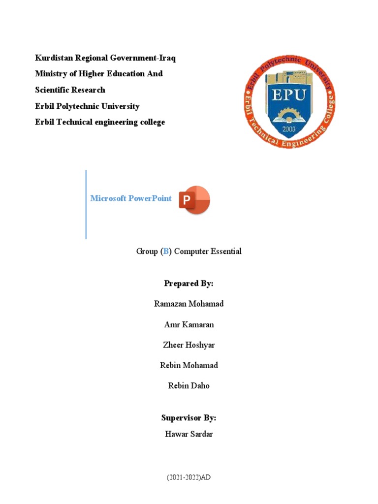 Powerpoint Report | PDF | Button (Computing) | Microsoft Power Point