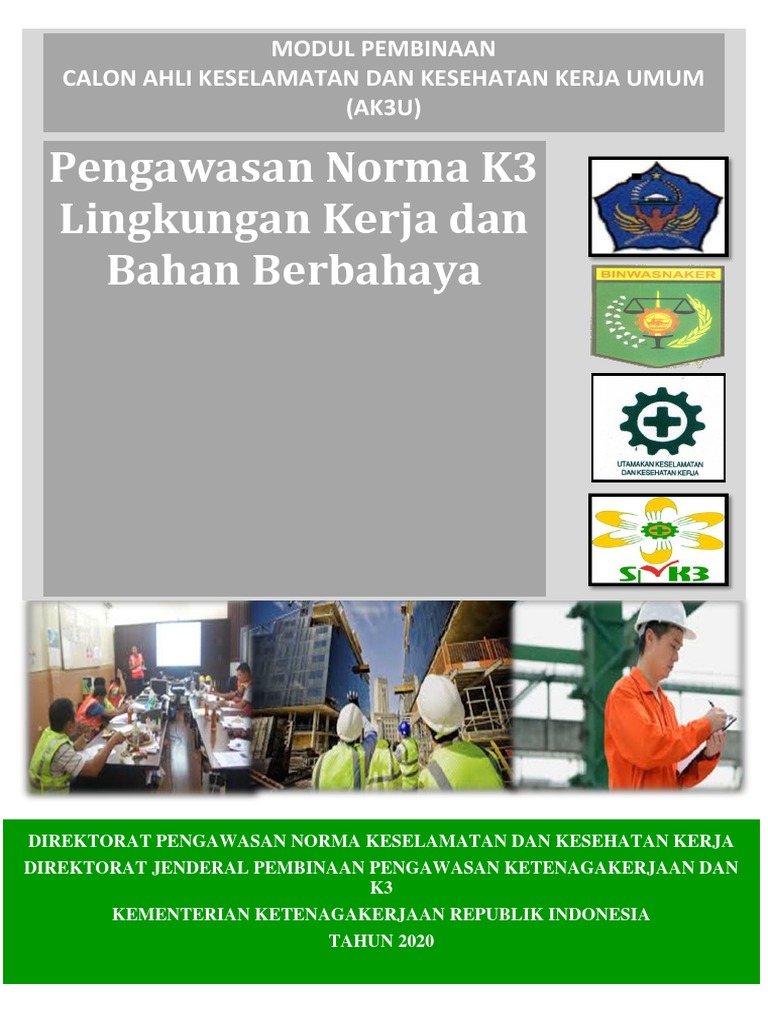 Modul SMK3: Pengawasan K3 di Lingkungan Kerja | PDF