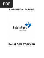 Panduan Penggunaan Web Elearning-Peserta Full | PDF