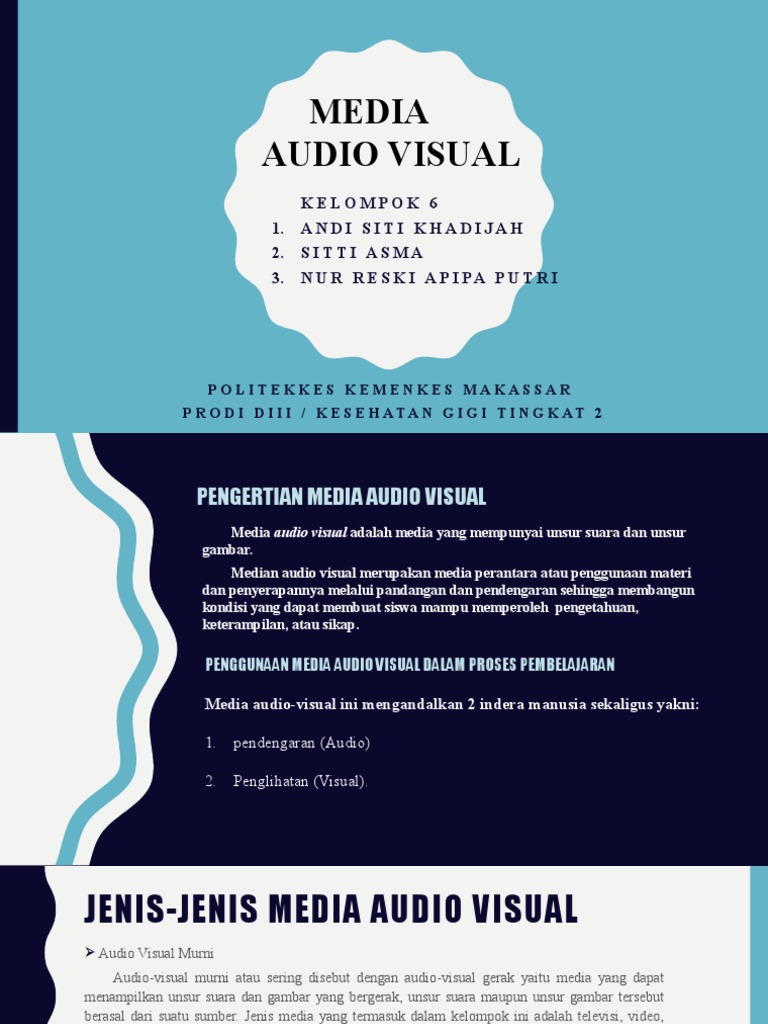 KLP 6 PPT Media Audio Visual | PDF