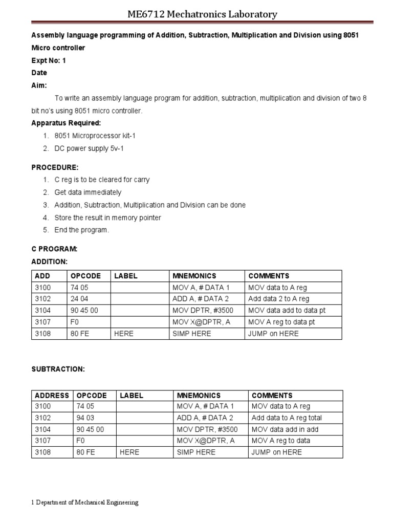Mechatronics Lab | PDF | Programmable Logic Controller | Switch