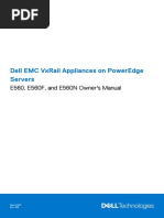VxRail Appliances On PowerEdge Servers E560 E560F and E560N Technical ...