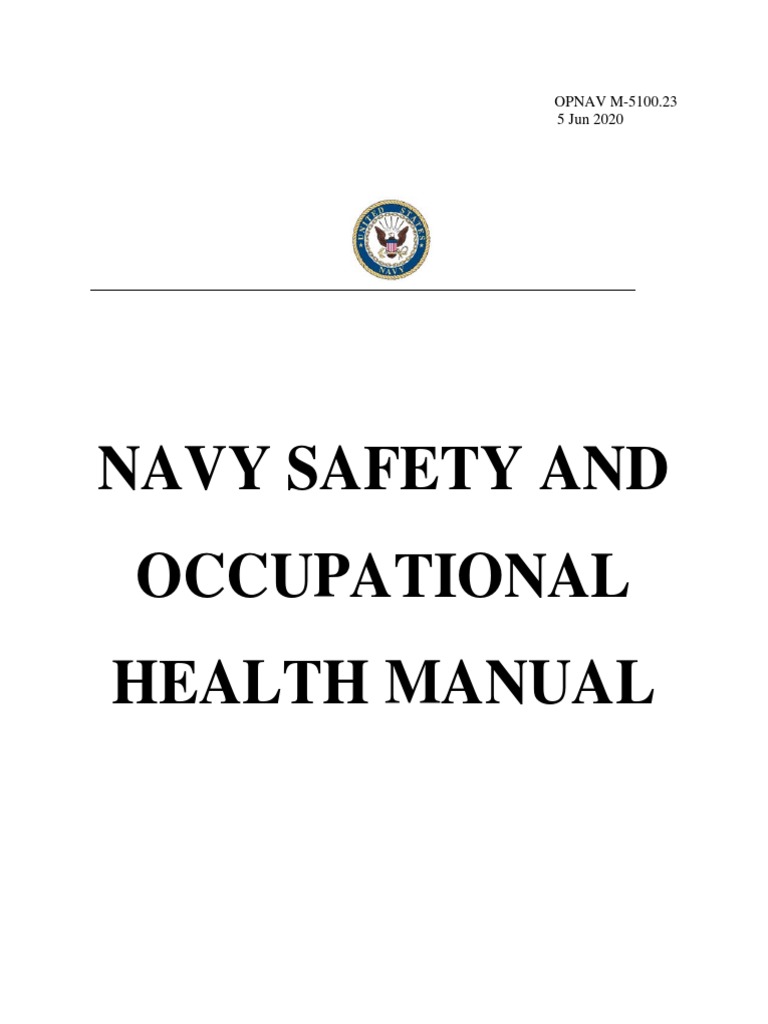 Navsea Occupational Health And Safety Logo