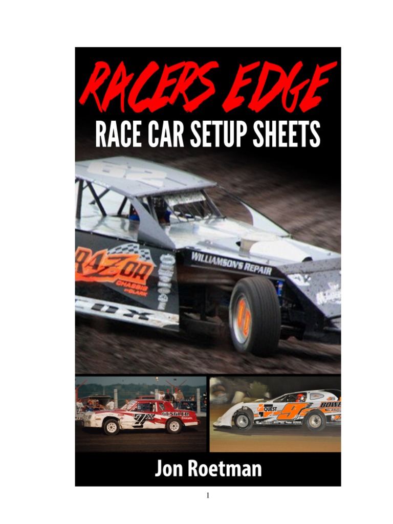 Racers Edge Setup Info 21 Pages | PDF | Steering | Distributor