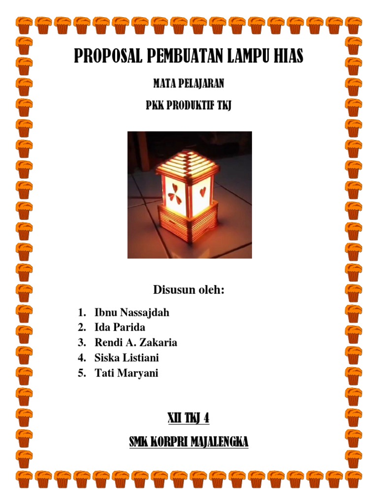 Vdocuments - MX - Proposal Pembuatan Lampu Hias | PDF