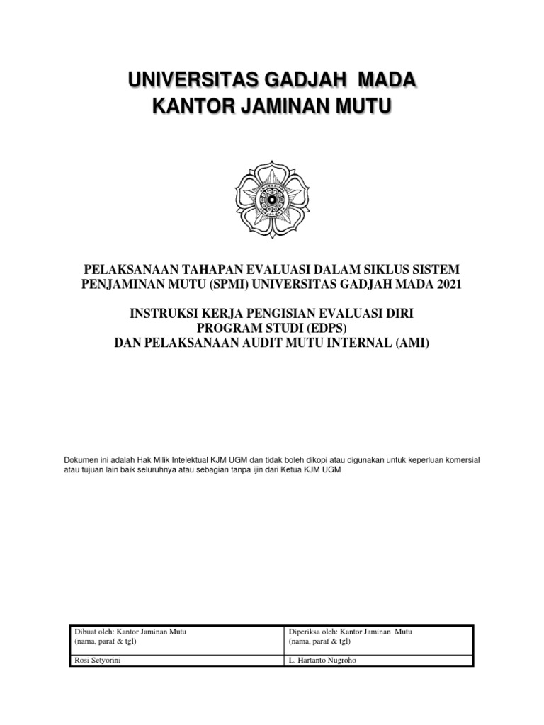 Panduan Menggunakan Edps | PDF