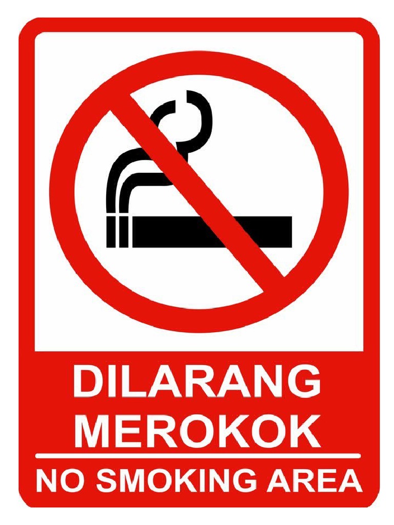 Dilarang Merokok | PDF