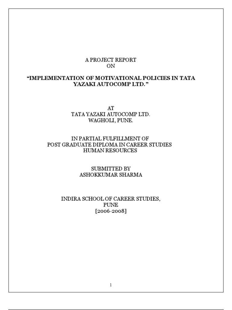 Tata - HR | PDF
