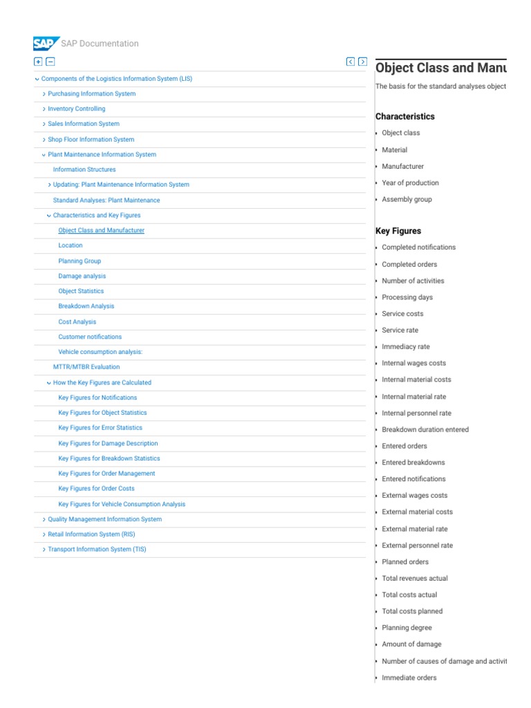 Components of SAP Logistics Information System | PDF | Logistics | Business