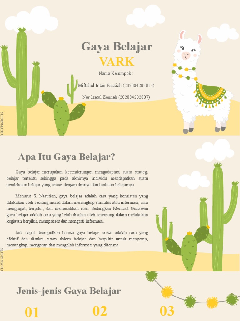 Gaya Belajar VARK | PDF