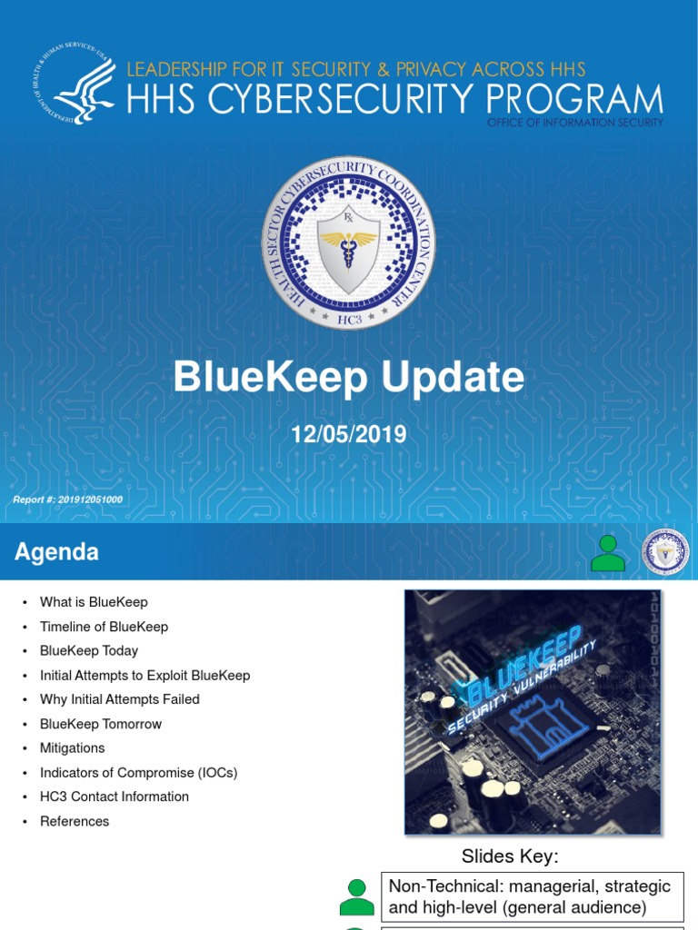 Bluekeep Update | PDF | Computing | Information Technology Management