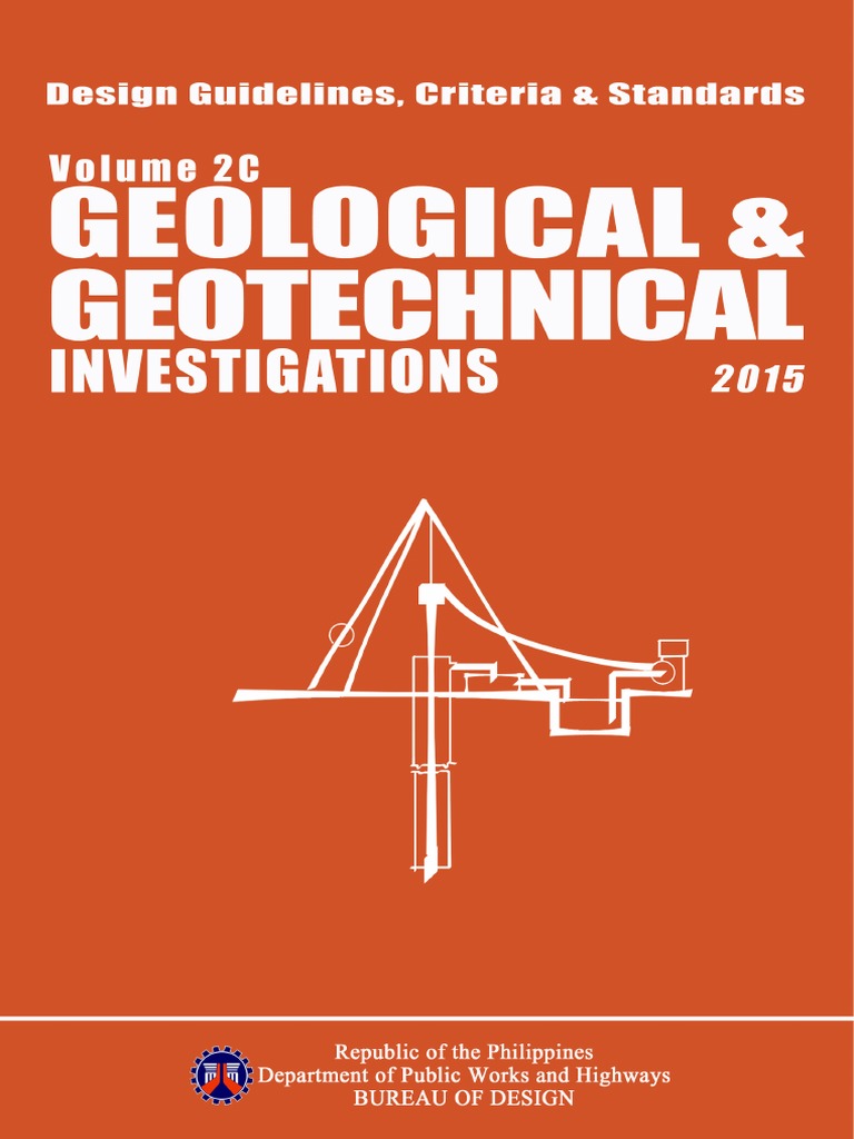 2015 DPWH DGCS Volume 2C (Geological & Geotechnical Investigations) | PDF