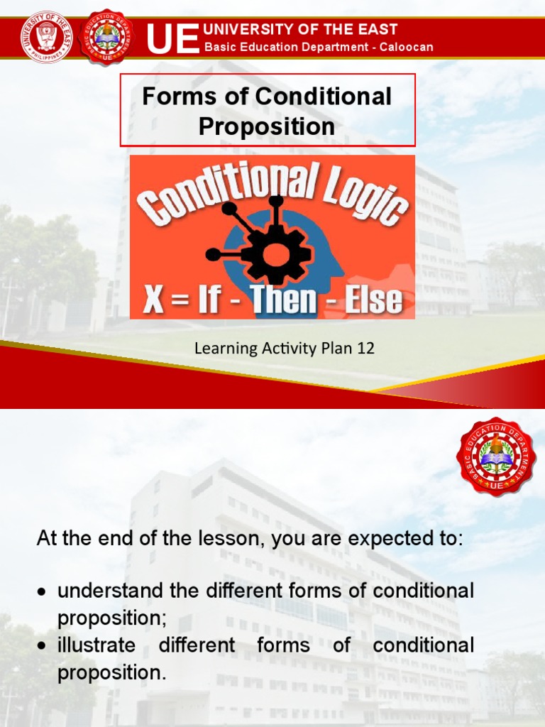 Lap 12 (Forms of Conditional Statement) | Download Free PDF | Logical Consequence | Mathematics