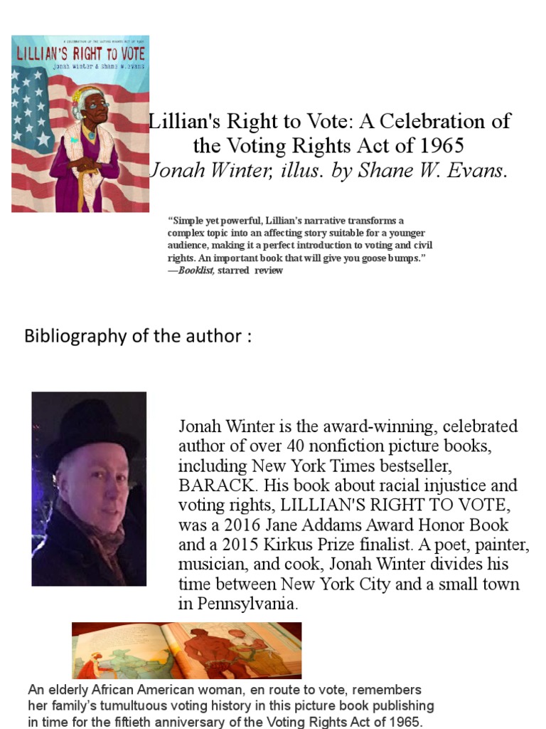 Lillian's Journey to the Polls | PDF | Charles Darwin