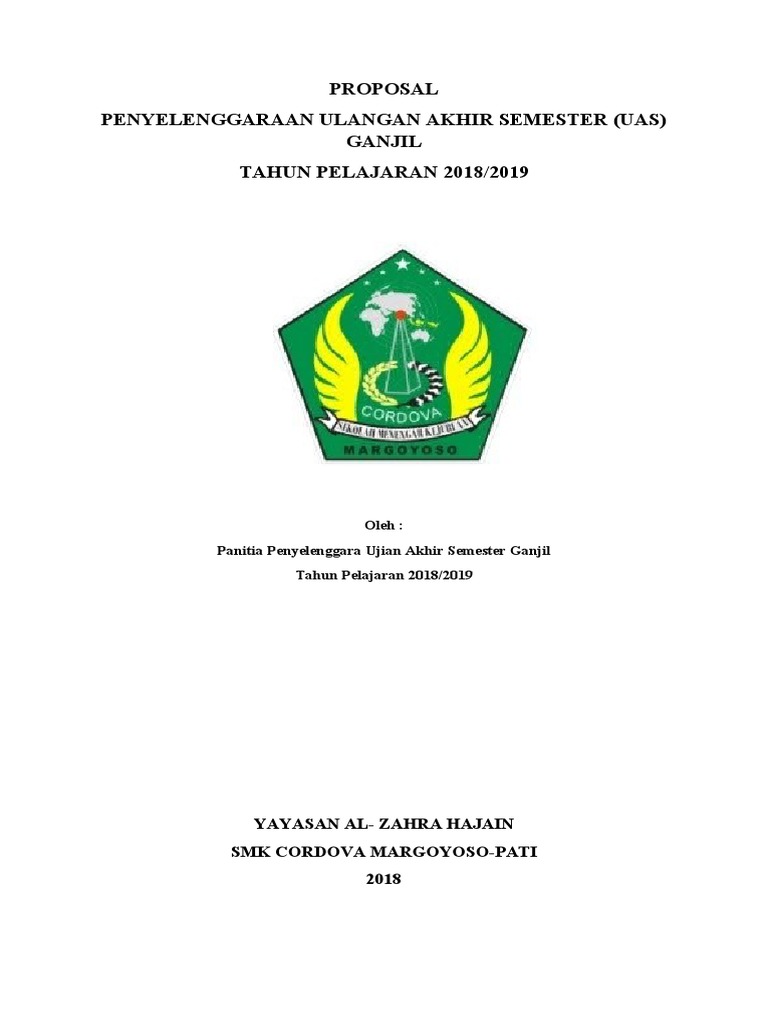 Contoh Proposal Uas | PDF