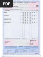 B.tech Marksheet | PDF