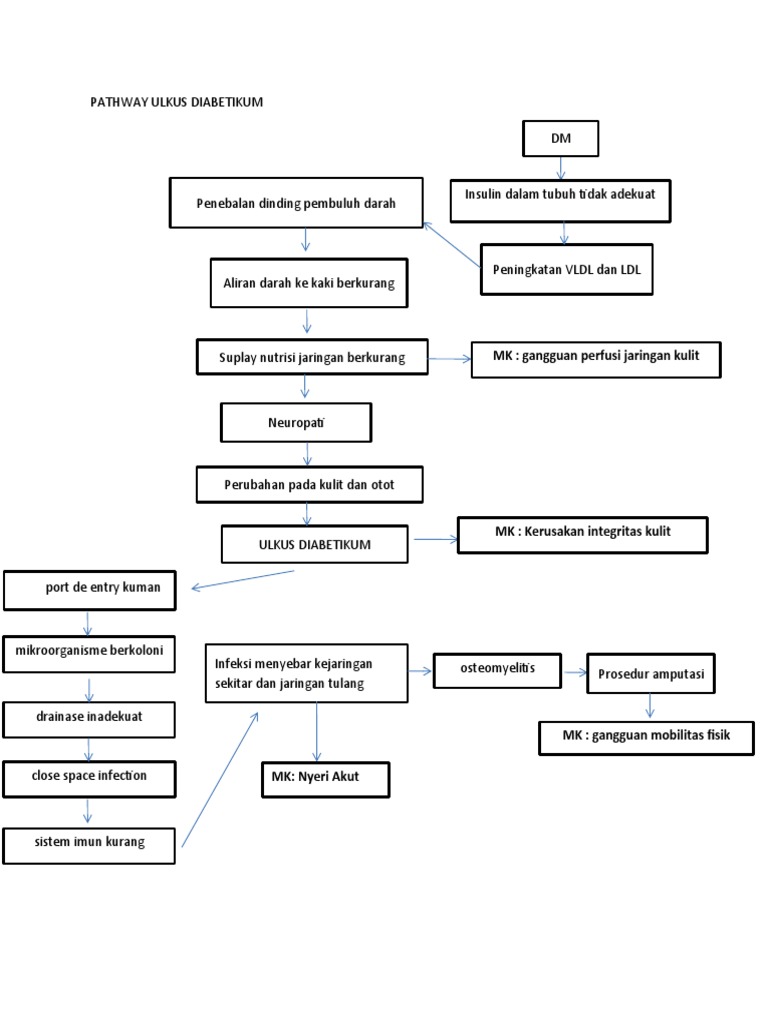 Pathway Ulkus Diabetikum | PDF