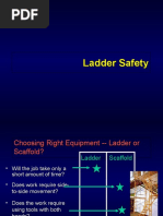 3 Points Contact | PDF | Ladder | Safety
