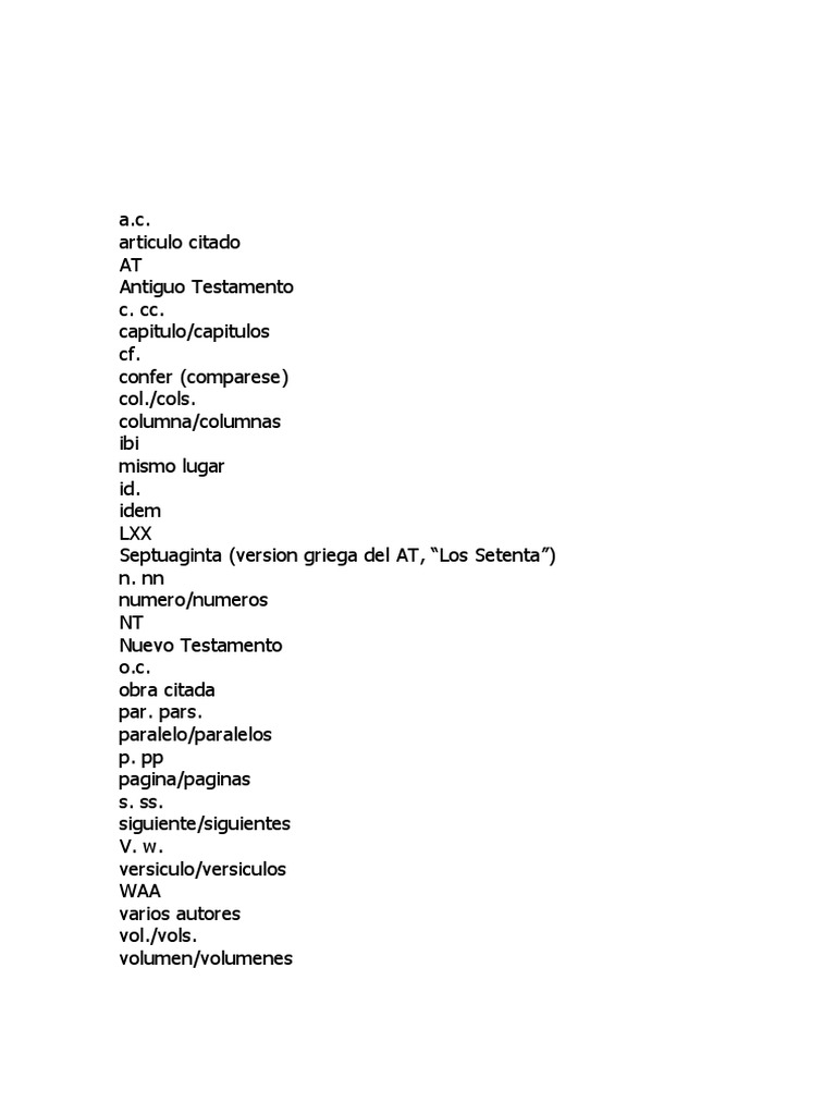 Siglas | PDF