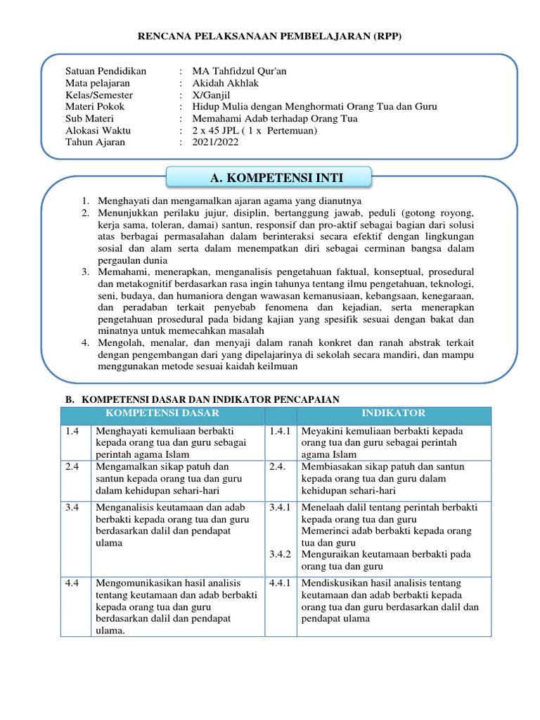 RPP Ukin PPG 1 | PDF