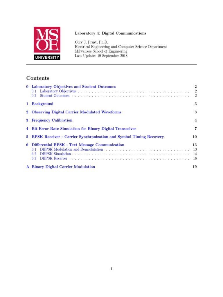 Lab 04 | PDF | Modulation | Data Transmission