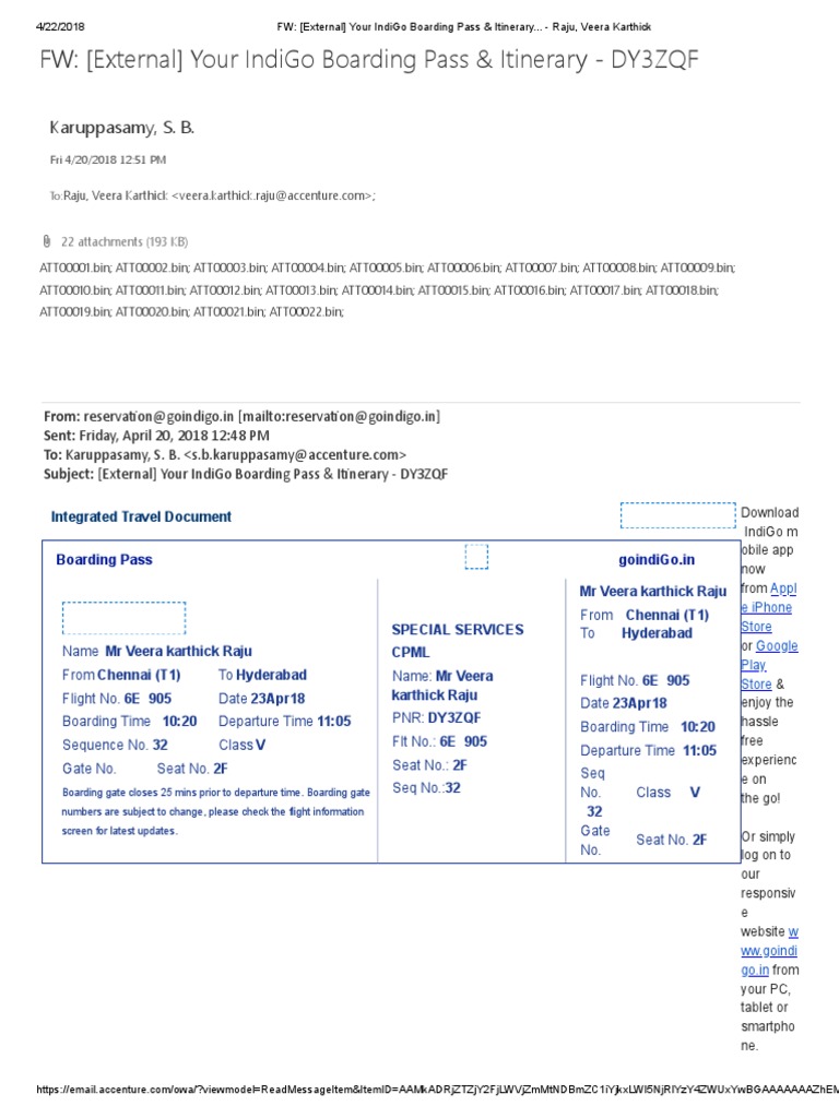 IndiGo Boarding Pass | PDF | Airport | International Airport
