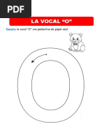 Actividades para la Vocal O en Preescolar | PDF | Hogar, jardinería y ...