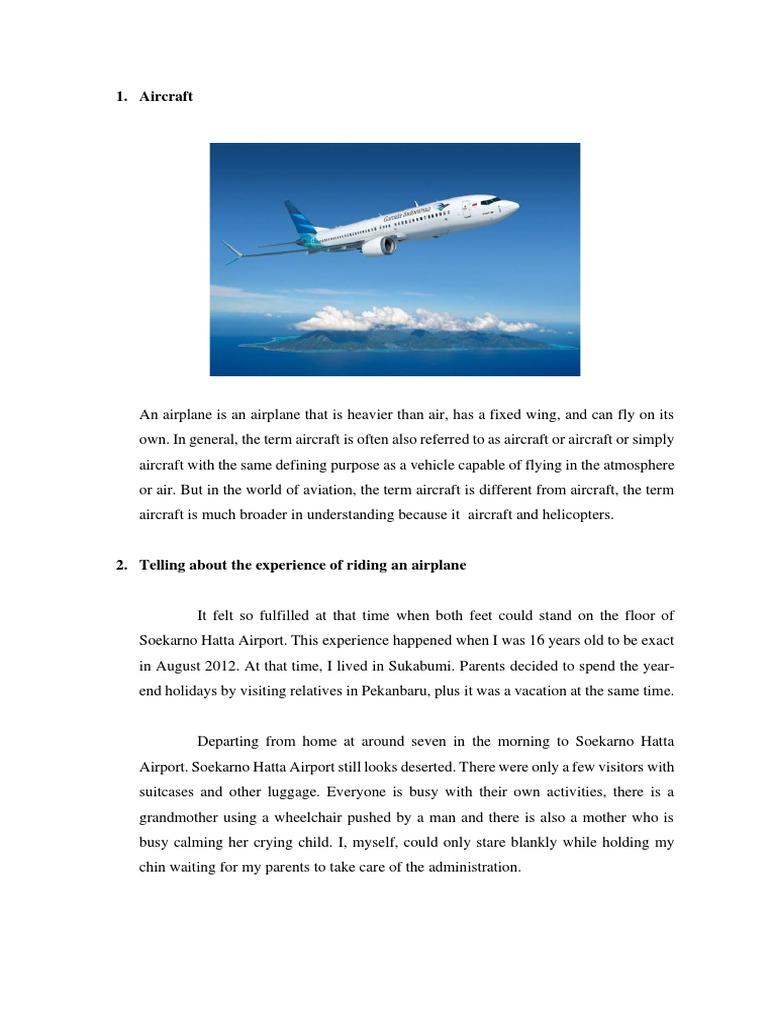 Assignment 6 | PDF | Airplane | Aviation
