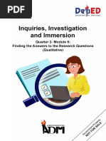 Q3-M6 - 3is - Data Collection Procedure | PDF | Survey Methodology ...