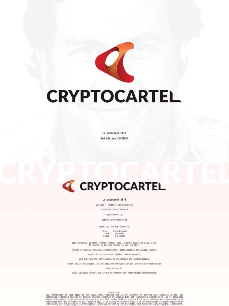 Crypto Cartel Guidebook | PDF | Futures Contract | Investing
