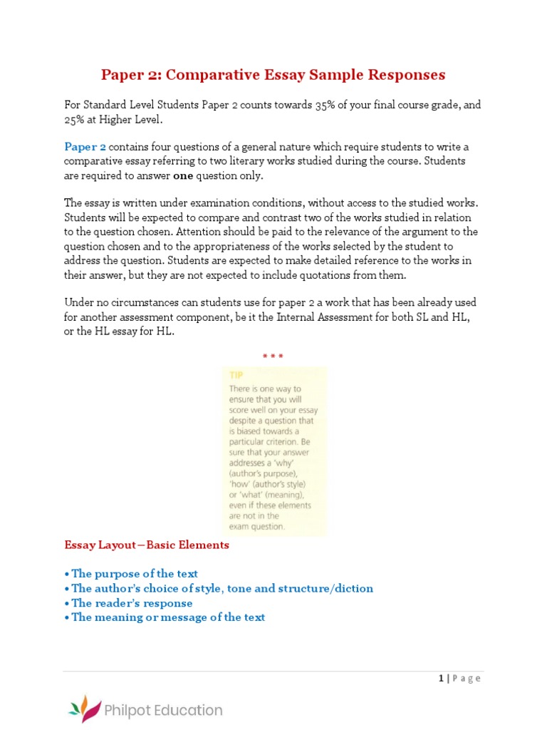 Paper 2 Comparative Essay | PDF | Essays | The Tempest