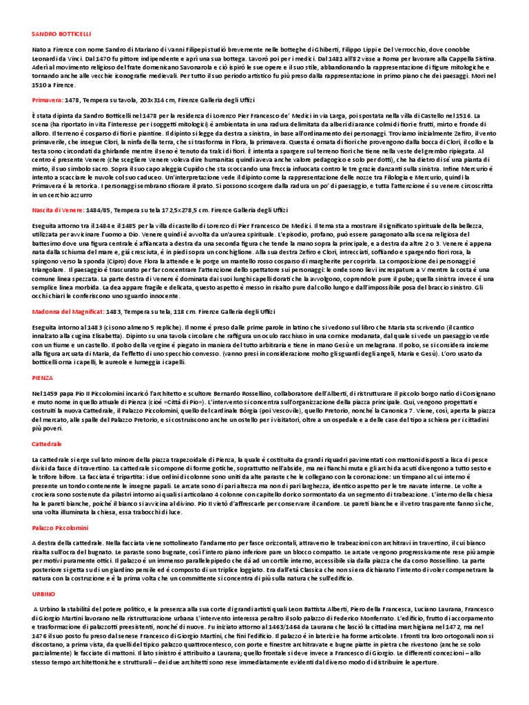 Sandro Botticelli | PDF