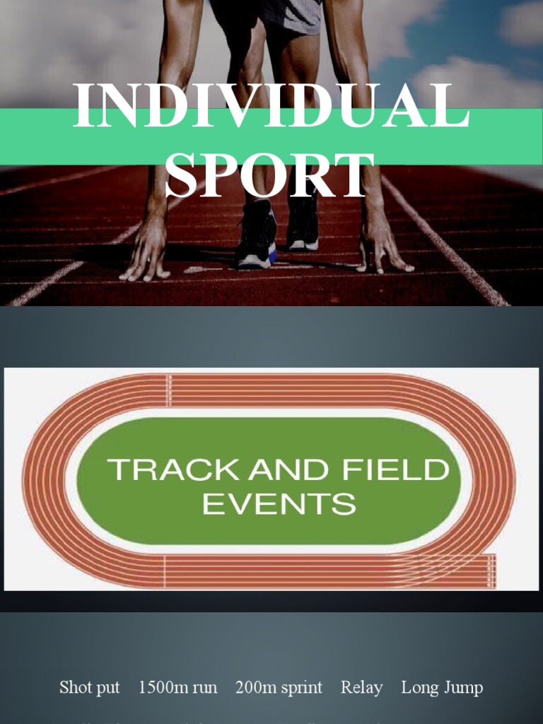 PE - Lesson 1 (Individual and Dual Sports) | PDF | Games Of Physical ...