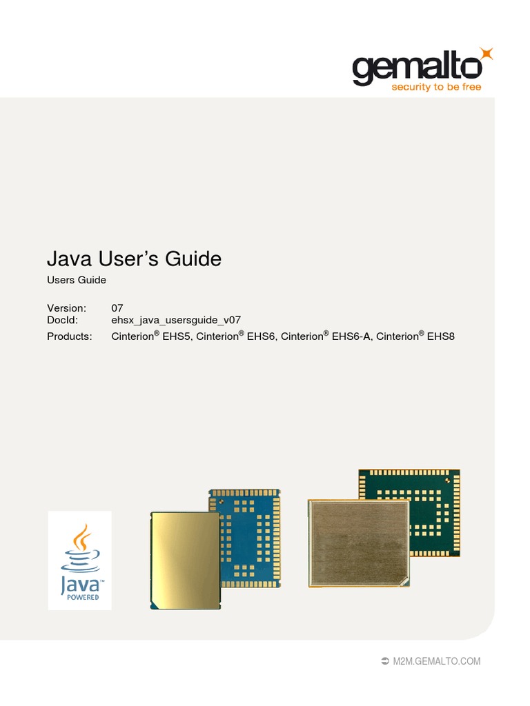 EHSx Java User Guide V07 (13.02.2015) | Download Free PDF | Java ...