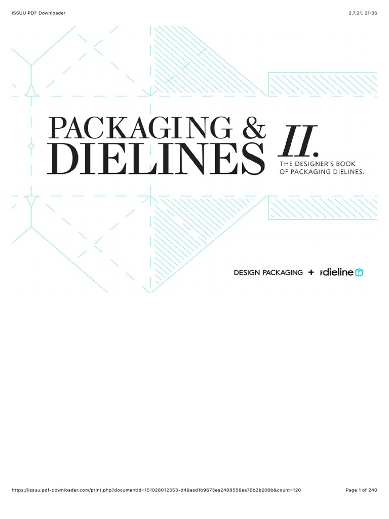 Packaging Dielines Booklet For Designers | PDF | Computer File Formats ...